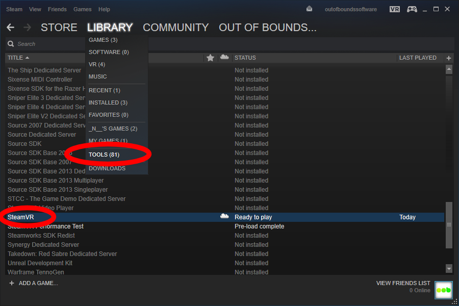 PCVR Setup | vrCAVE Operation Guide