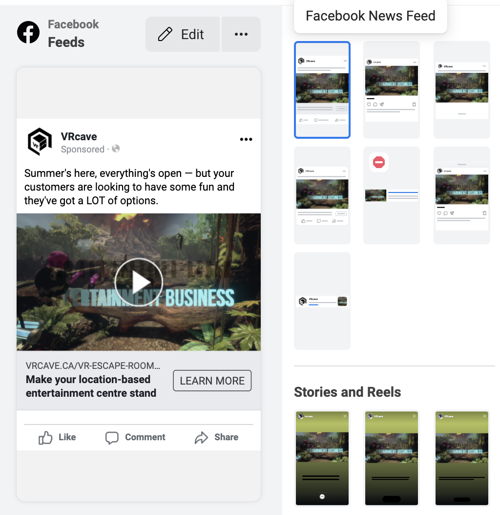 Creating Campaigns | vrCAVE Operation Guide